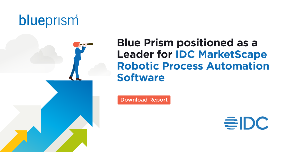 Blue Prism Positioned as a Market Leader for IDC Assessment | SS&C Blue ...